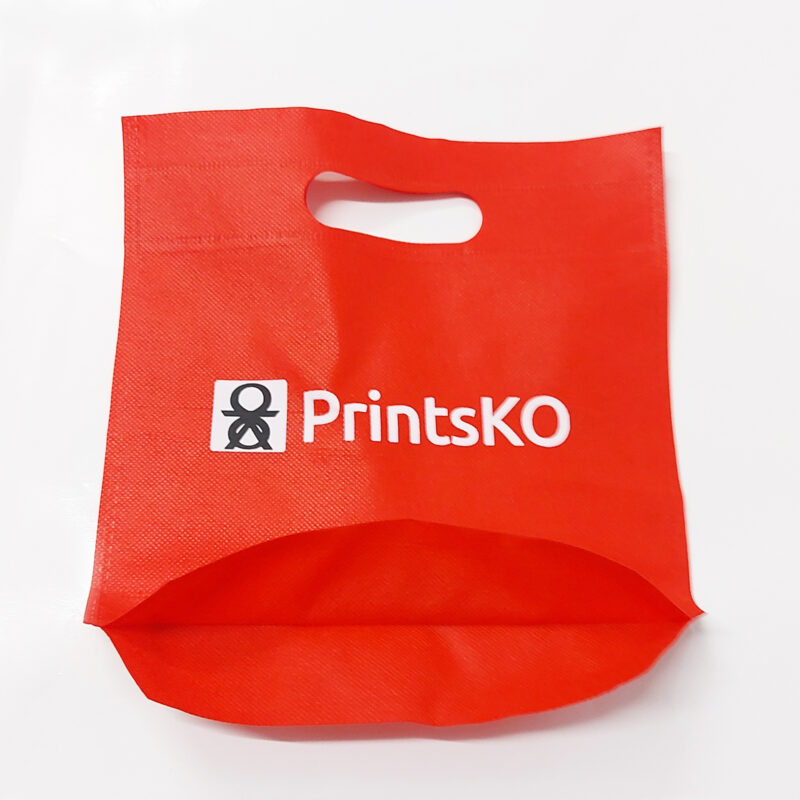 Nonwoven D-Cut Bag - PrintsKO